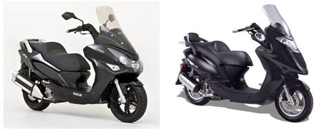Motorrad Vergleich Daelim S Vs Kymco Grand Dink S
