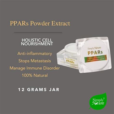 Ppars Extract Powder Simplynature