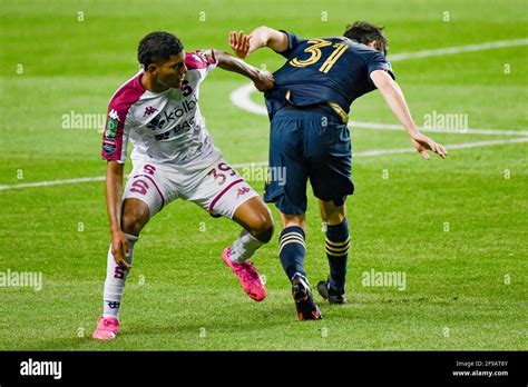The Philadelphia Union Professional Football Soccer Team And Players Versus Deportivo Saprissa