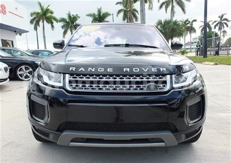 Buy Used Land Rover Range Rover Evoque Black Car In Adel Bagrou In Hodh Ech Chargui Automauritanie