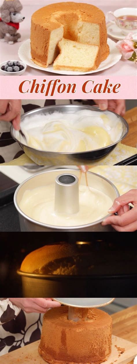 Enjoy The Moist And Fluffy Chiffon Cake Along With Whipped Cream Or