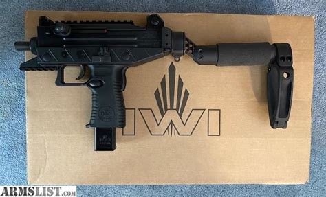 Armslist For Saletrade Iwi Uzi Pro With Tailhook Folding Brace
