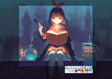 Qt实现仿qq截图，带绘图，撤回功能！qt 仿qq截图 Csdn博客