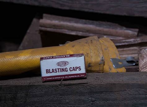 Types Of Blasting Caps Used In Bisbee S Underground Mines