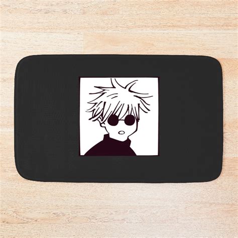 Satoru Gojo Manga Chibi Bath Mats Sold By Shihiapparel Sku 346961355