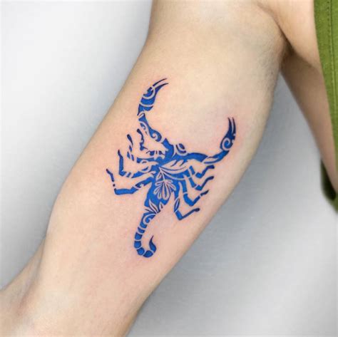 Scorpion Tattoo Design On Arm
