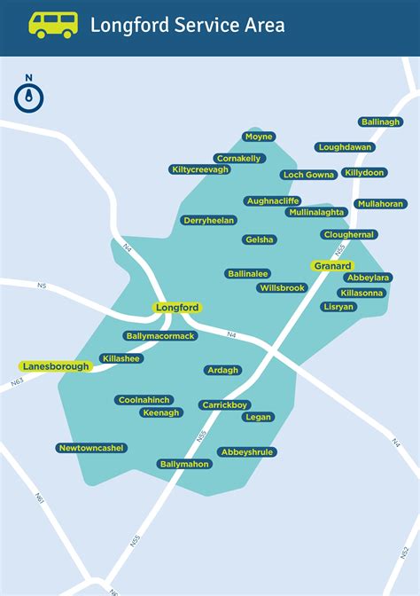 Routes And Services Tfi Local Link Longford Westmeath Roscommon