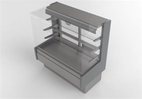 Objetos Bim ¡descarga Gratuita 3d Expositores Expositor Refrigerado Para Alimentos