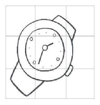 幼儿园手表表盘简笔画 简笔画图片大全 普车都