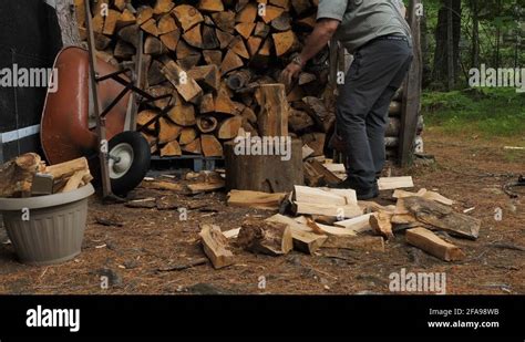 Swinging An Axe Stock Videos Footage HD And K Video Clips Alamy