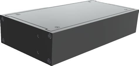 Rack Mounted Enclosure Hammond 1u Half Width Amplified Parts