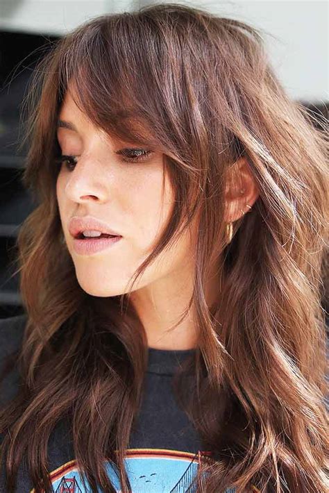 How To Style Hair With Layers And Side Bangs