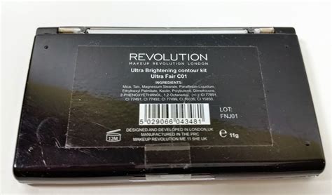 Makeup Revolution Ultra Sculpt And Contour Kit Review And Swatches The