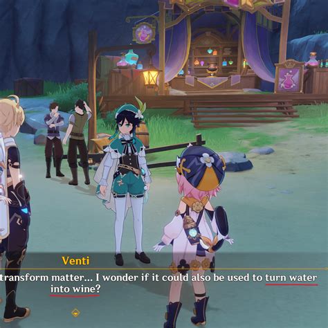 Venti Wants To Become Jesus Potion Event Rgenshinmemepact
