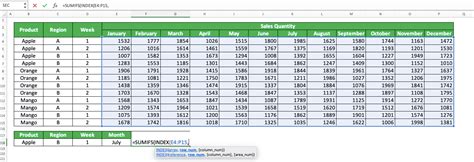How To Combine Sumifs With Index Match Compute Expert