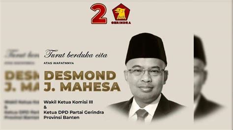 Desmond Junaidi Mahesa Berpulang Anwar Sadad Ungkap Nasehatnya Untuk Kader Gerindra Di Jatim
