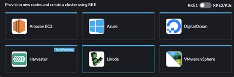 Remove `tech Preview` From Rke1 Harvester Node Driver On Cluster