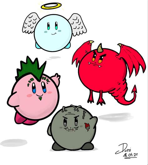 Kirby Variations 1 By Duni By Doomdun666 On Deviantart