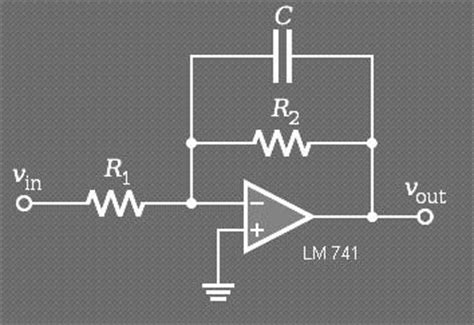 Rangkaian Low Pass Filter Aktif Electronic
