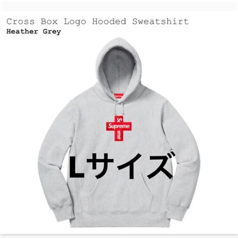 Supreme Cross Box Logo Hooded Sweatshirt トップス