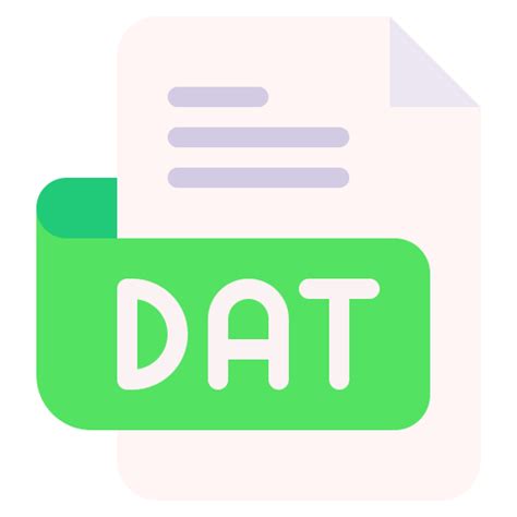 Dat Generic Flat Icon