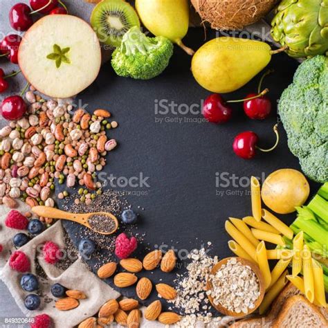 건강 한 풍부한 섬유의 선택 채식주의 음식 요리를 위한 소스 건강관리와 의술에 대한 스톡 사진 및 기타 이미지 건강관리와 의술 건강한 식생활 견과 Istock