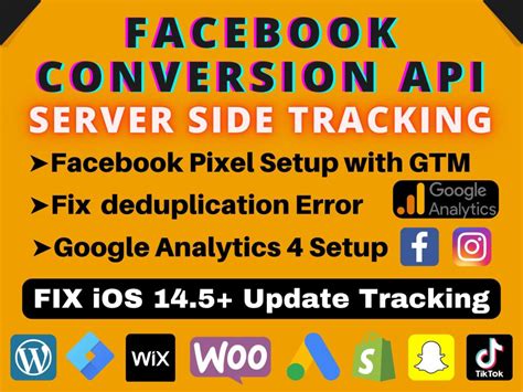 Facebook Pixel Conversion API with Google Tag Manager, Server Side Tracking | Upwork