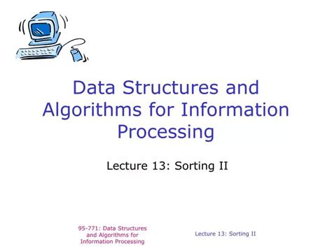 Ppt Data Structures And Algorithms For Information Processing