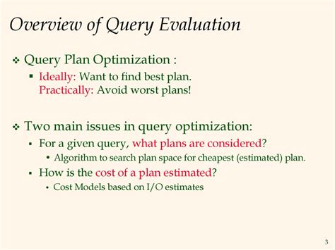 Relational Query Optimization Ppt Download