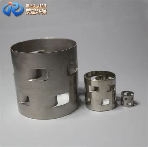Metal Pall Ring Distillation Tower Packing Ss316 Ss304 Stainless Steel