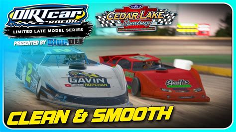Limited Late Model Cedar Lake IRacing Dirt YouTube