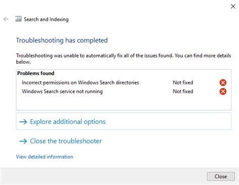 Cannot Start Windows Search Service Error 3 Cannot Find Path Solved Windows 10 Forums