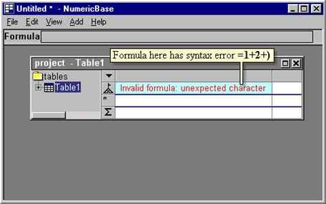 Numericbase Object Oriented Spreadsheet Formulas With Errors