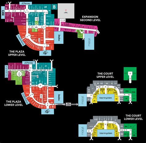 Freehold Raceway Mall Map Gadgets 2018