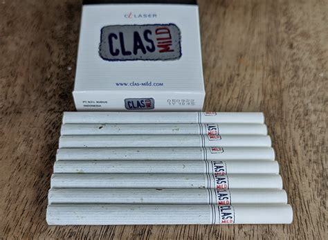 Rokok Batangan Batangan Rokok Class Mild Dari Kudus Rokok