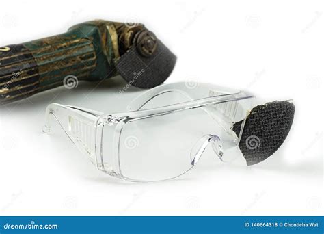 Safety Glasses Saved This Is Eye While Work Because Plug In Cutting