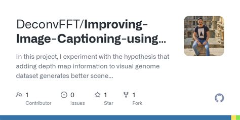 GitHub DeconvFFT Improving Image Captioning Using Depth Maps On