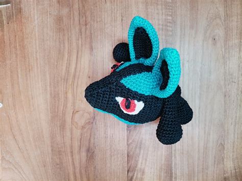 Lucario Crochet Tuto Crochet Pokemon Beige