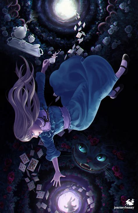 Journeybunny — Falling Down The Rabbit Hole Commission