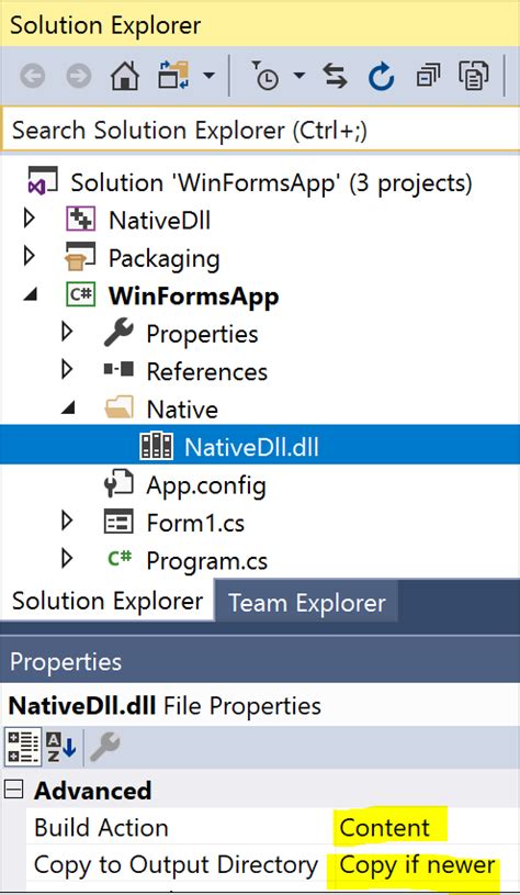 Uwp Packaging Winforms Application Along With Native Dll Stack Overflow