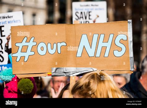 OUR NHS Rally Thousands Turn Out For The National Demonstration In