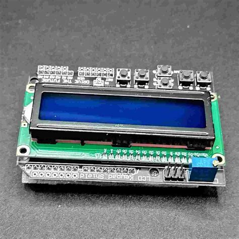 Display Lcd X Per Arduino Con Tastiera Pulsanti