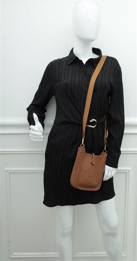 Hermes Gold Evelyne Tpm Amazon 16 Bag The Closet