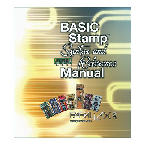 BASIC Stamp Syntax And Reference Manual V2 2