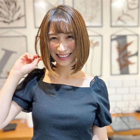 おかもとまりさんのインスタグラム写真 おかもとまりinstagram「【前下がりショートボブ】ついに4年ぶりくらいにショート復活しまし