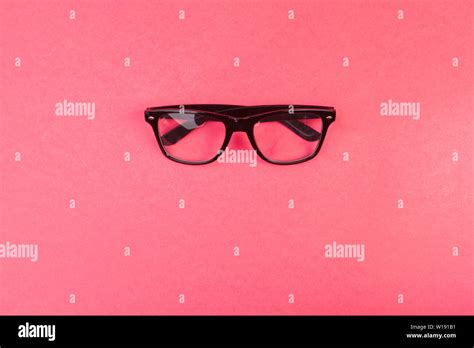 Modern Fashionable Spectacles Isolated Perfect Reflection Glasses