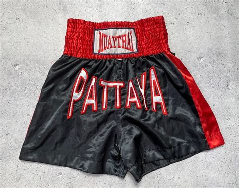 Vintage Vintage Muay Thai Shorts Thaiboxing Pattaya Grailed