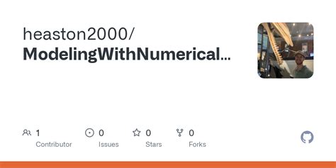 GitHub Heaston ModelingWithNumericalMethodsandQualitativeAnalysis