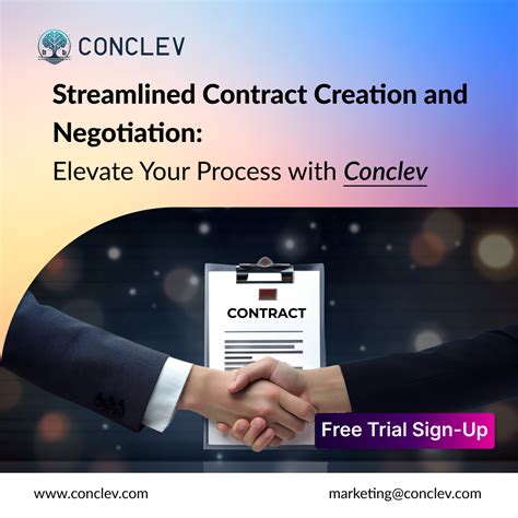 Streamlined Contract Creation And Negotiation Elevate Your Process