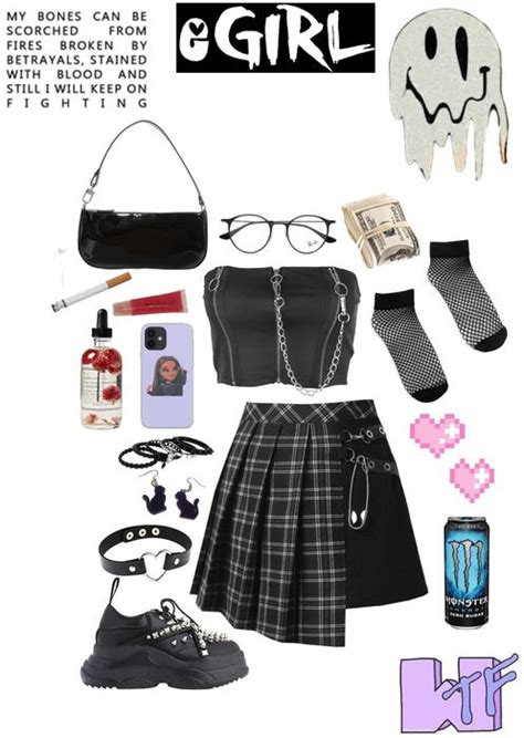 Egirl Outfit Shoplook Outfits Bad Girl Outfits Egirl Outfit